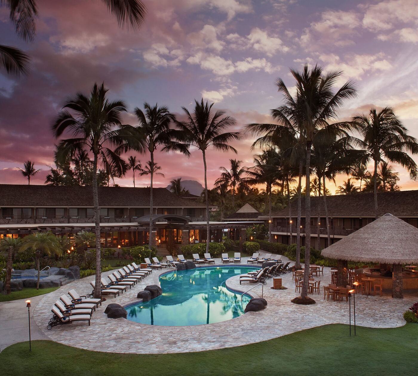 Luxury Pool & Daybeds | Oceanfront Relaxation | Ko'a Kea Resort Kauai