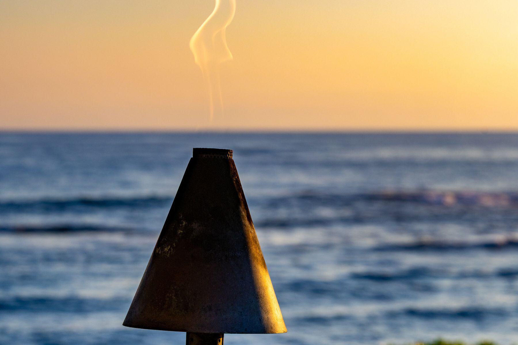 Tiki Torch Lighting at Ko'a Kea Resort