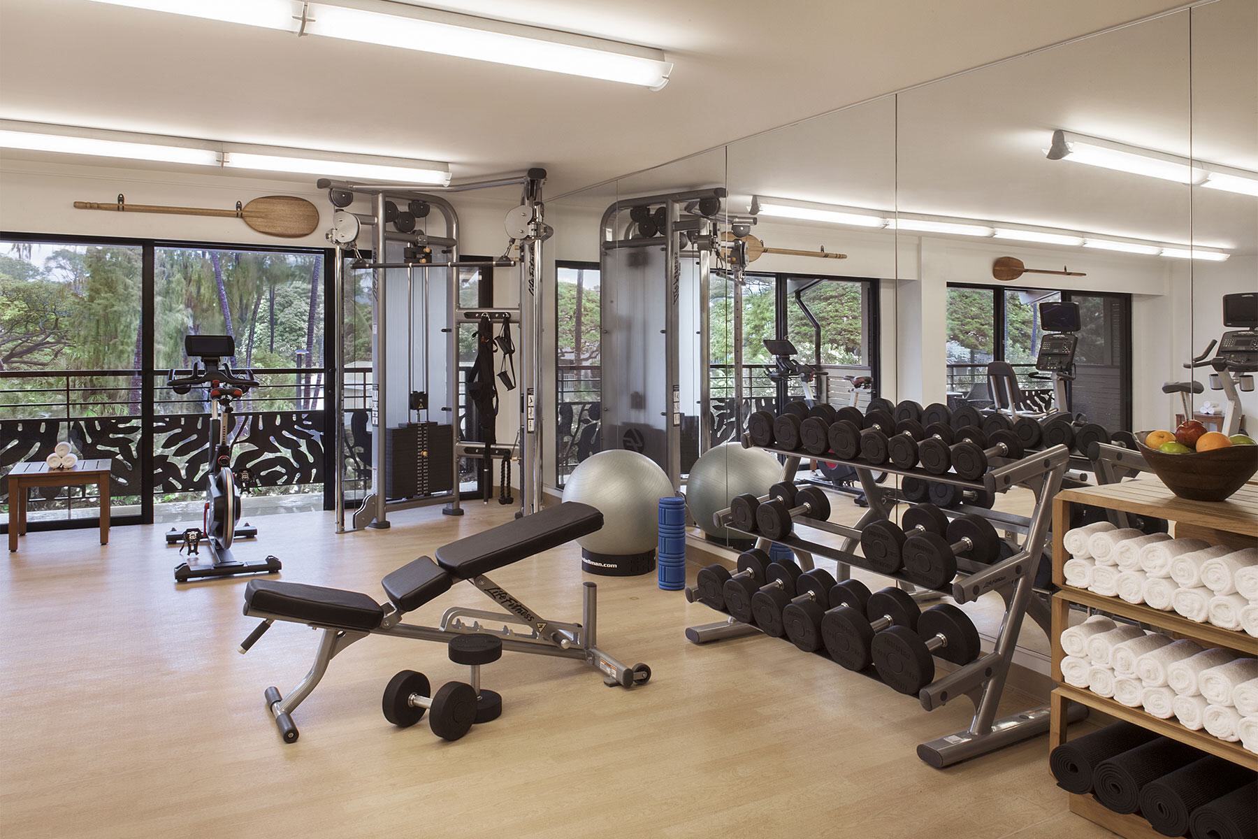 Fitness Center | Stay Active at Ko'a Kea Resort Kauai